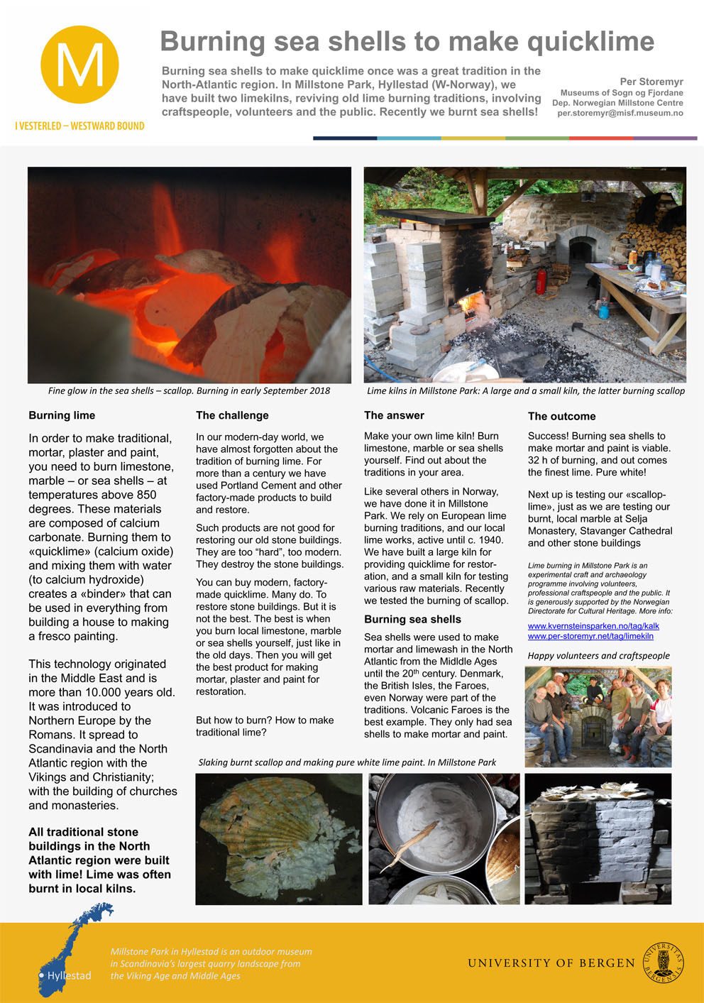 Burning sea shells to make quicklime | Per Storemyr Geoarchaeology ...