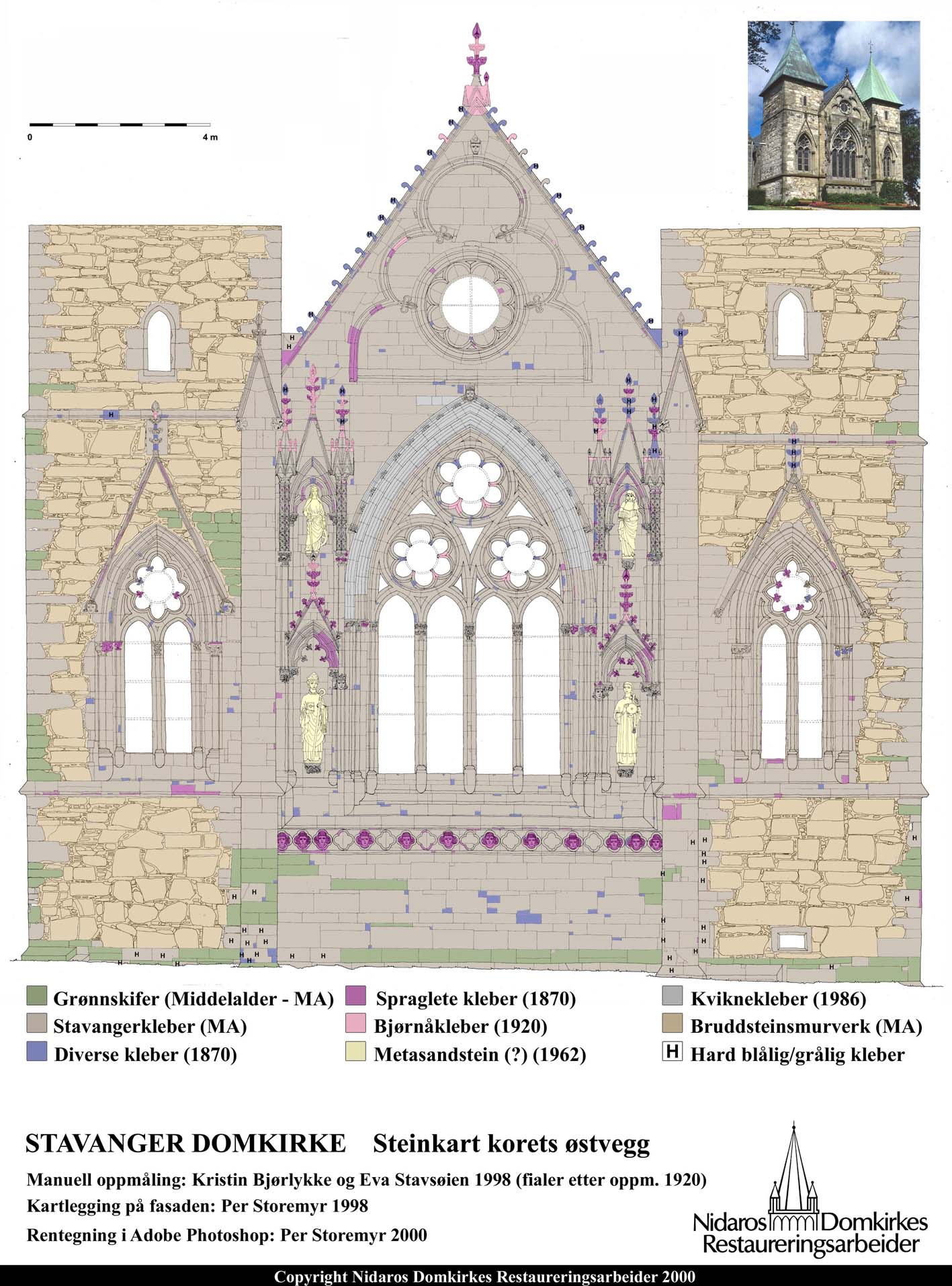 Steinmysteriet i Stavanger domkirke. Hvor kommer klebersteinen i koret ...