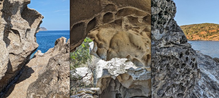 Tafoni weathering on the island of Elba. Impressions and questions ...